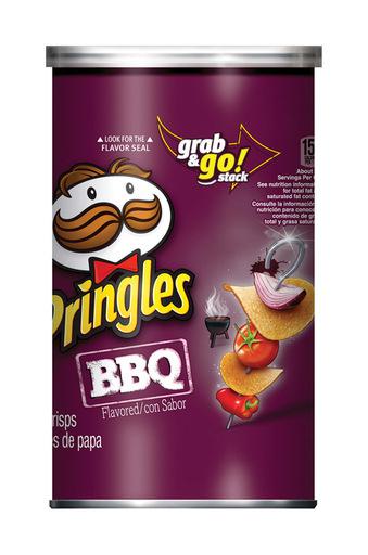 Pringles Potato Crisps Chips, Lunch Snacks, On-The-Go Snacks, Bbq ...