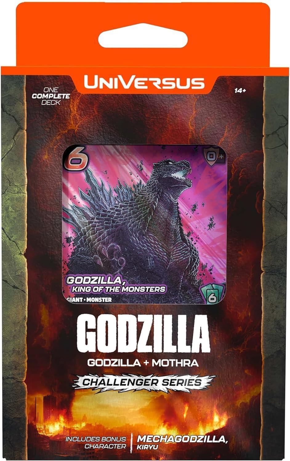 Universus Godzilla Challenger Series - Godzilla & Mothra Deck | Forever ...